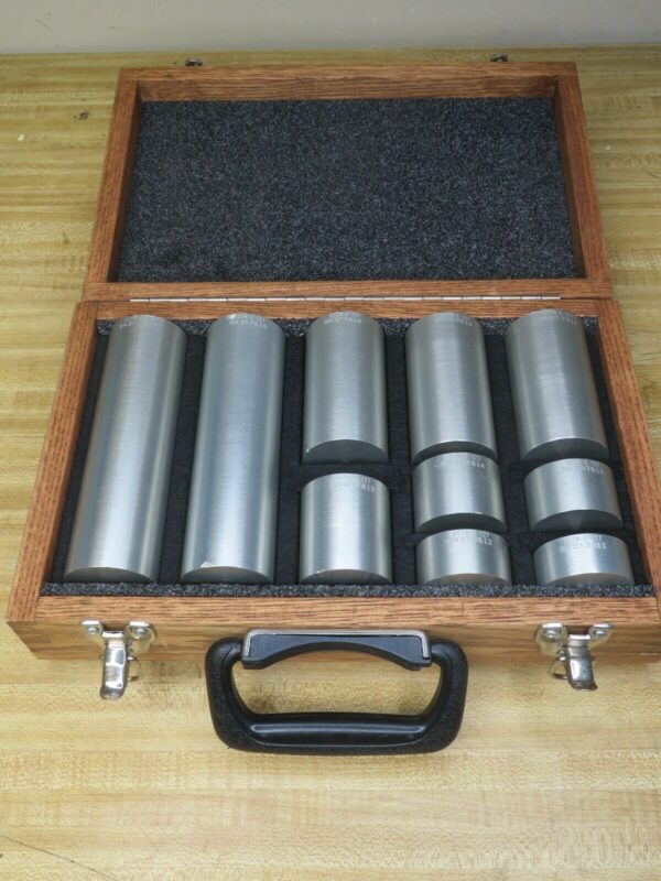 ASTM-E-127 Area Amplitude Calibration Blocks, 7075 Aluminum, Set of 10 ...