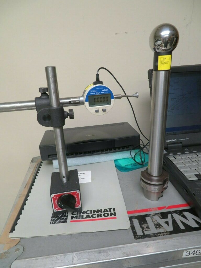 Cincinatti Milicron Ballbar Anglometer Spindle Runout, Calibration Tool ...