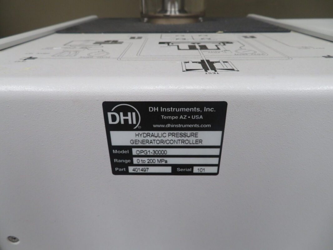 DHI DH Instruments Fluke RPM3/HPMS A30000/A6000-AF Pressure Calibrator ...