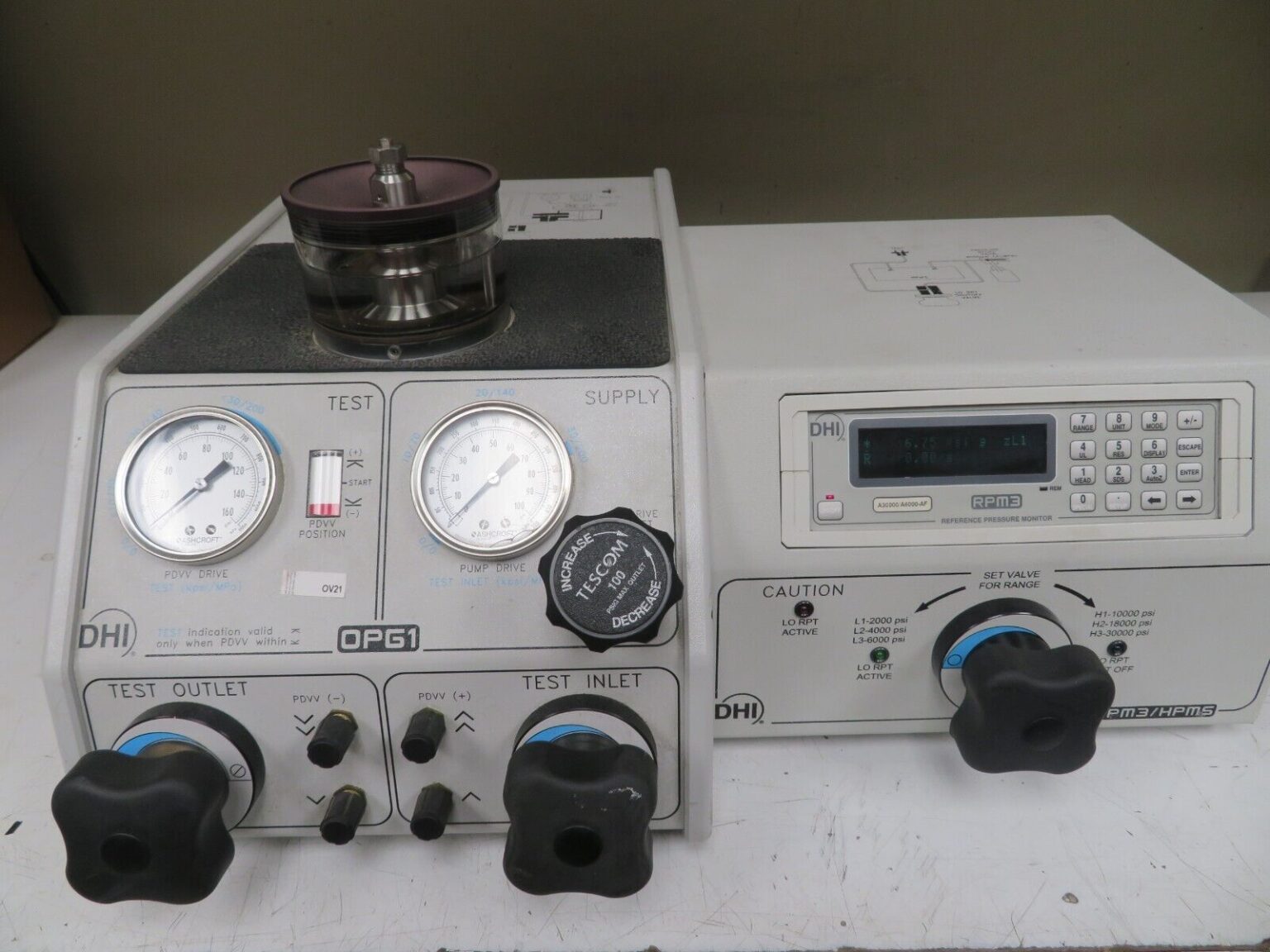 Pressure Generator/Controller – Bullseye Calibration