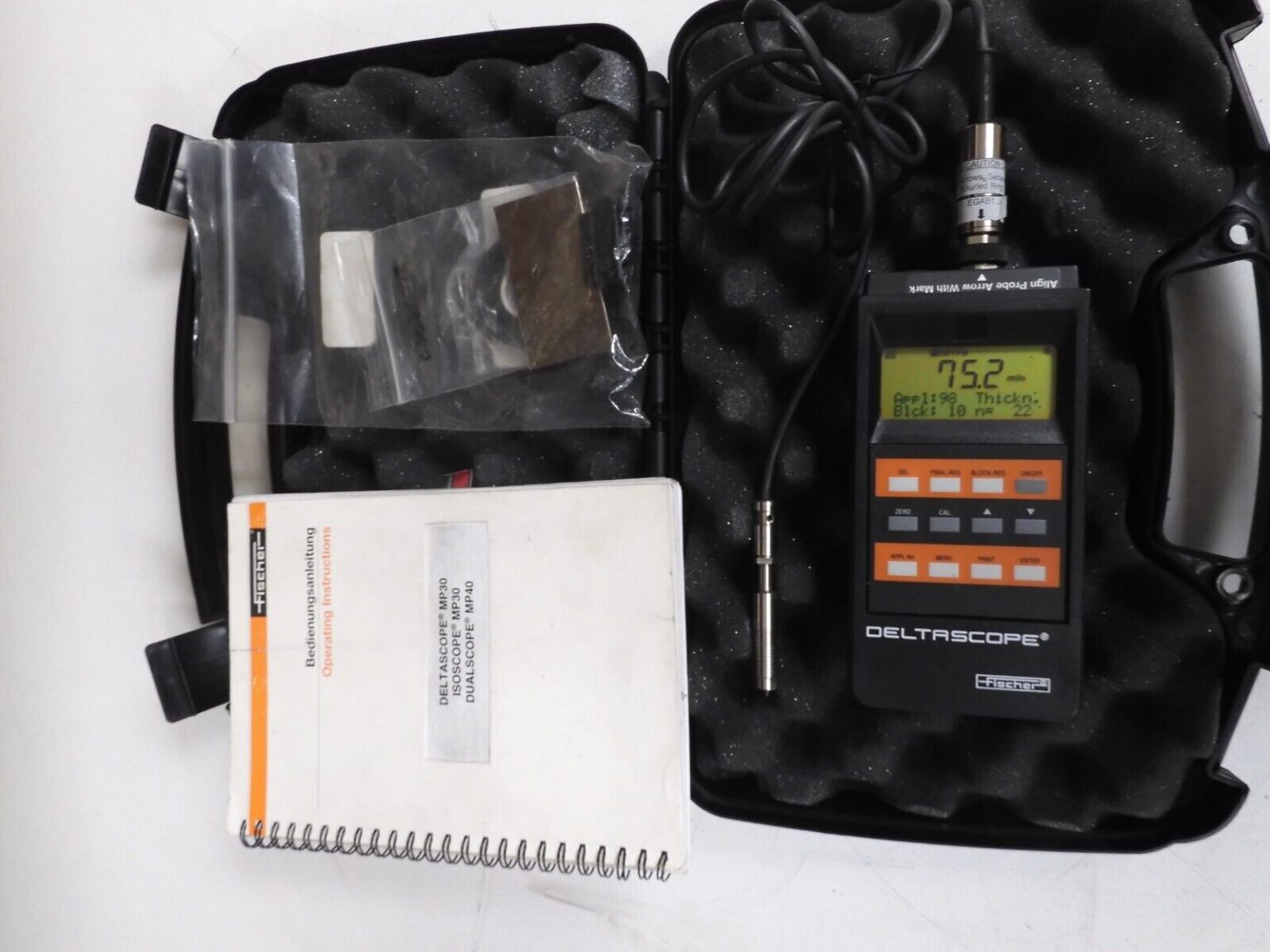 Fischer DeltaScope MP30, probe EGAB1.3 w/ case – PG39 – Bullseye ...