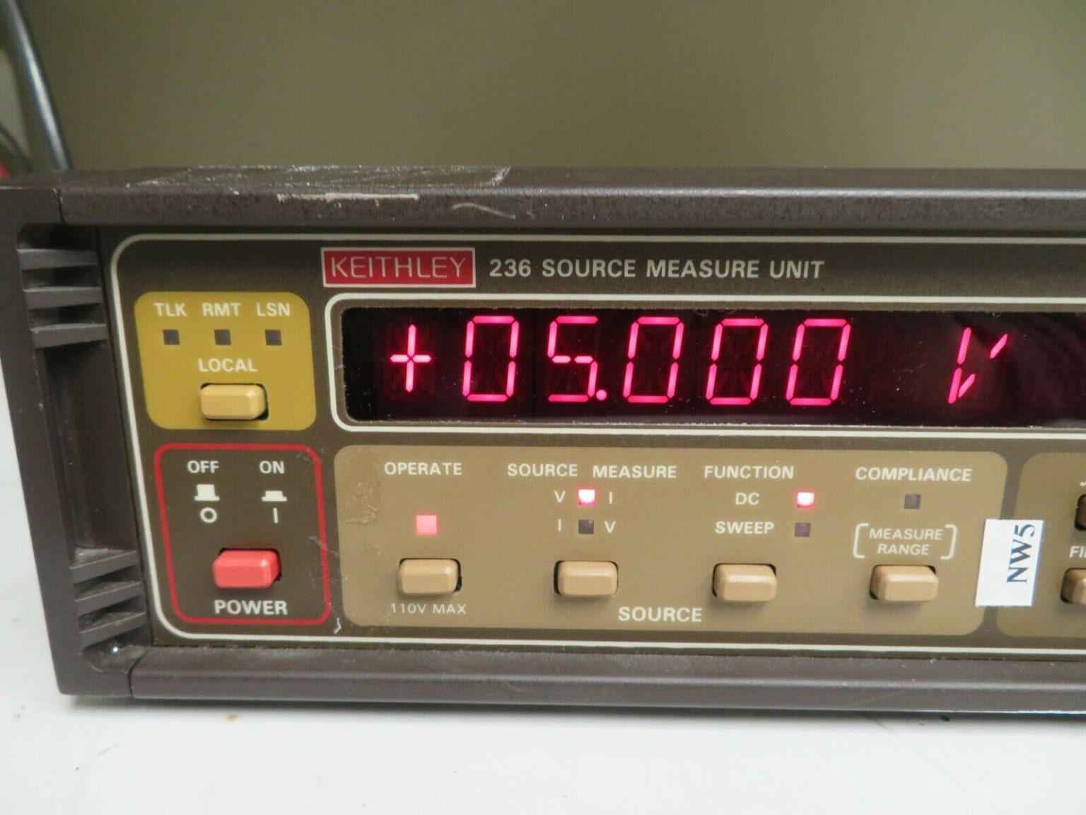 Keithley Model 236 High Voltage Current Source Measure Sourcemeter