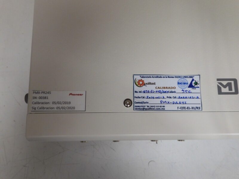 Meguro MSG-2174 FM Multiplex Signal Generator Opt. 006 Mod 105 Rev 109 – PG64 – Bullseye Calibration