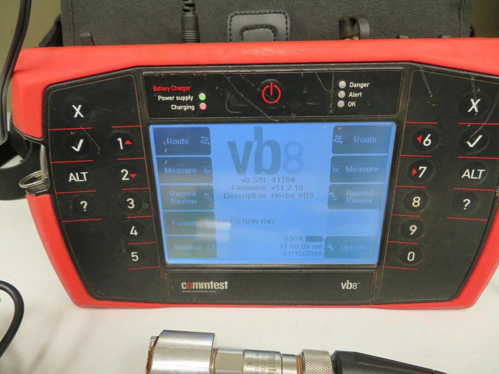 Bently Nevada Commtest VB8 Four Channel Vibration Analysis System OG6 ...