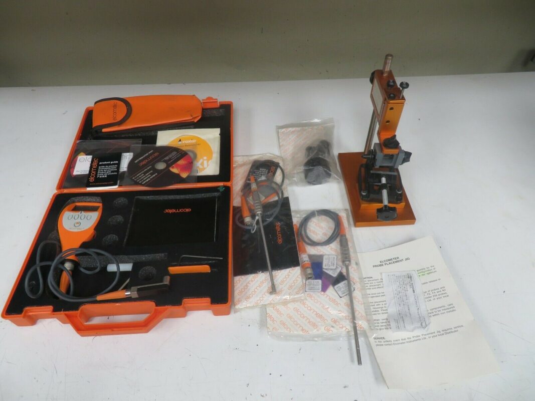 Elcometer – mdl 456 Top Ferrous Coating Thickness gage – 3 probes ...