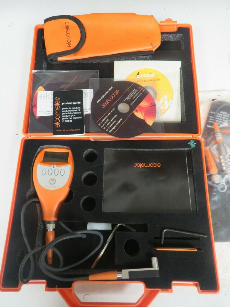 Elcometer – mdl 456 Top Ferrous Coating Thickness gage – 3 probes ...