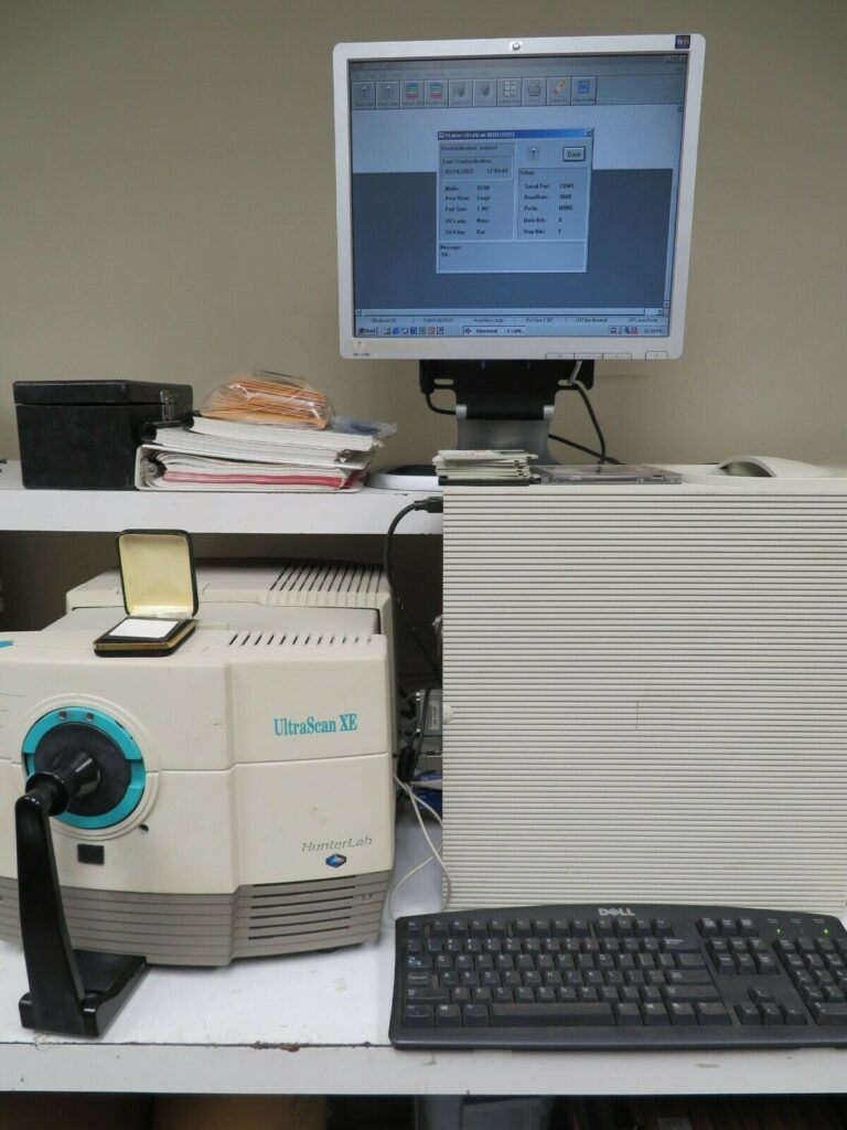 HunterLab Ultrascan XE Reflected Color Spectrophotometer CPU w/ Dongle ...