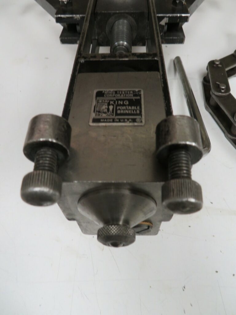 King Test Portable Brinell Hardness Tester w/ Chain Adaptor (w/ chain ...