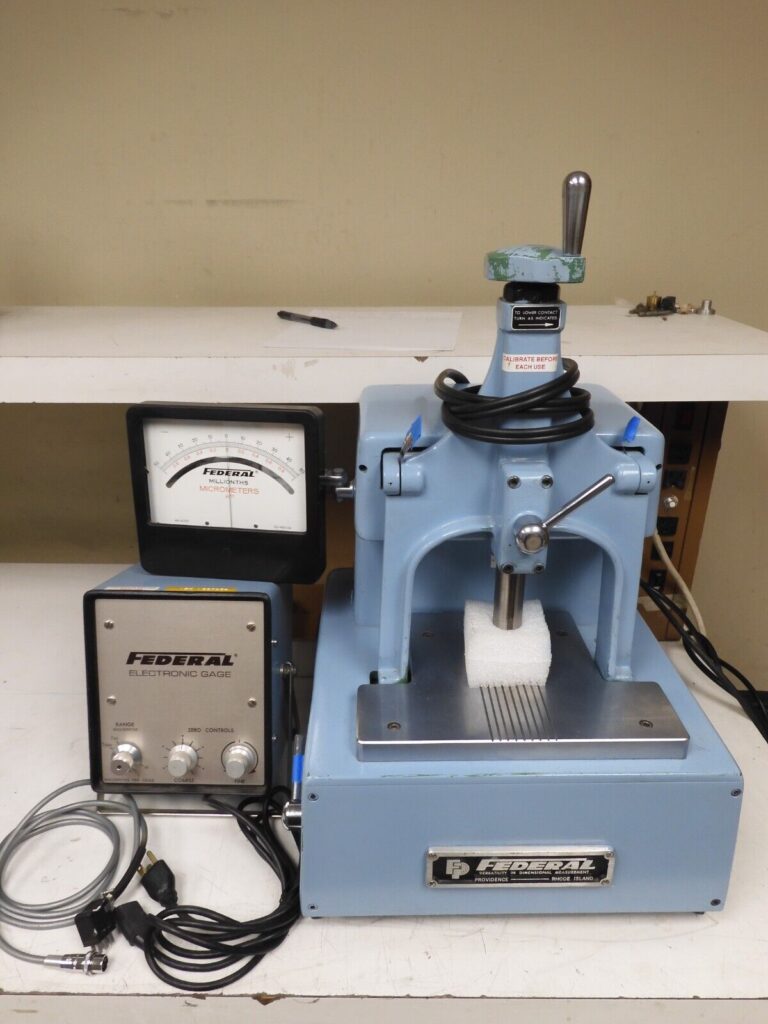 Mahr Federal – Model 130B-24 – 0-4" Gage Block Comparator/Calibrator ...