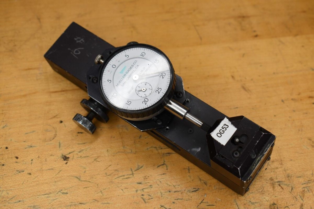 Mueller Gage Model 75m Shallow Diameter Groove Gage 7/16 – 5 1/2" .0005 ...