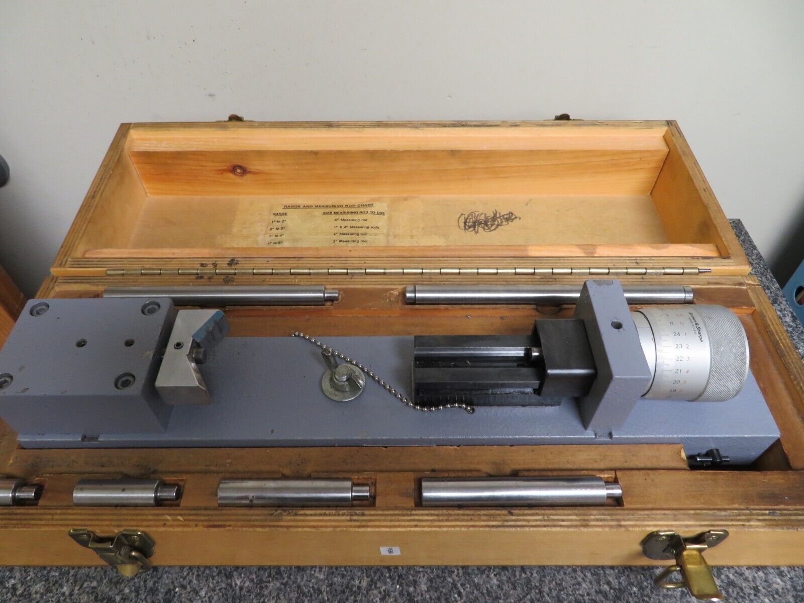 Standard Gage – Dial Bore Setting Master – Complete – Case Included – PO66 – Bullseye Calibration