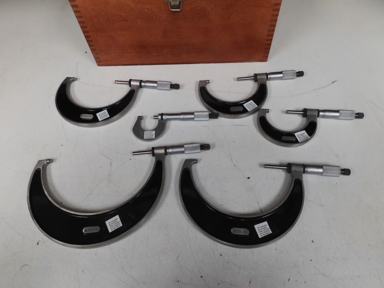 Starrett – model 226 – 0-6" – English Outside Micrometer Set – PW17 ...