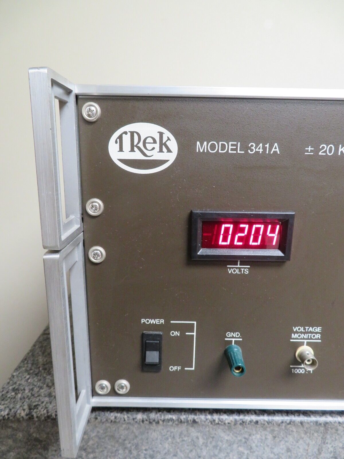 Trek Model 341 +- 20KV Auto Bi-Polar ESVM 341-G Electrostatic Voltmeter PO47 – Bullseye Calibration