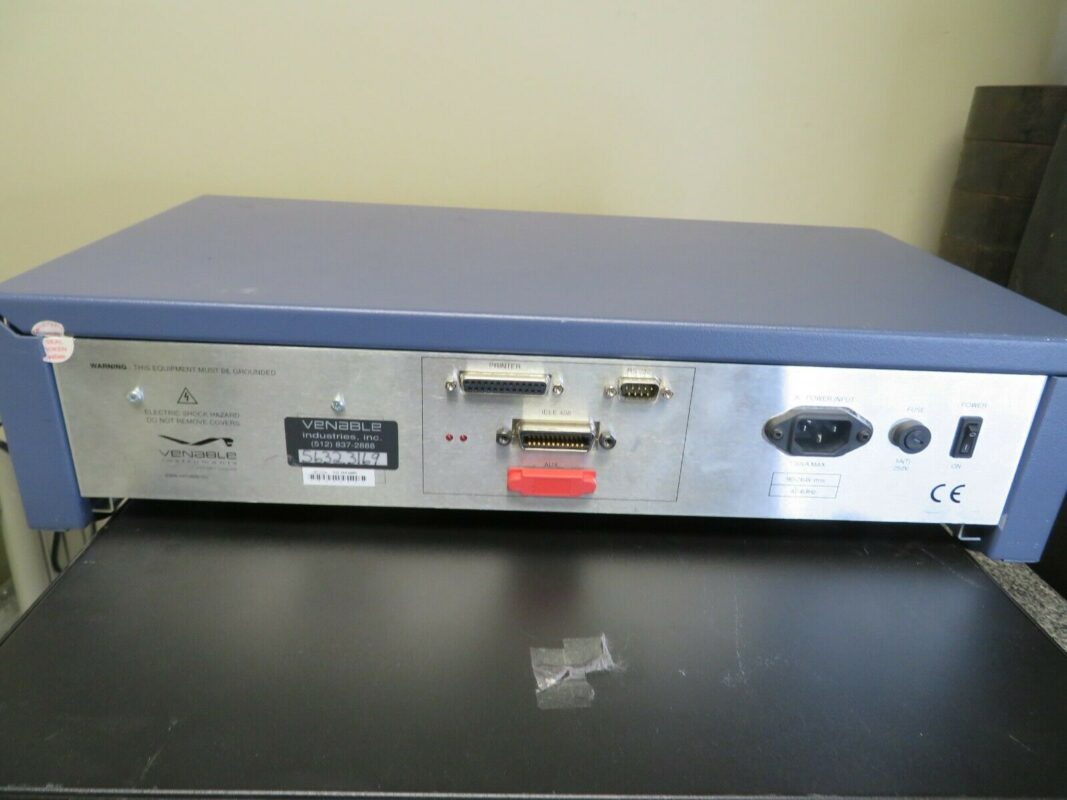 Venable Instruments FRA-3120 Frequency Response & VLA-1000 Linear ...