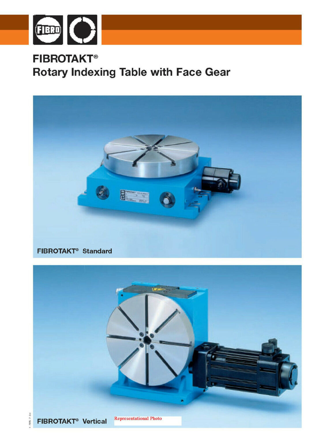 Fibro Fibrotakt Indexer/ Rotary Table Vetrical Hydraulic 11.23.4 400mm ...