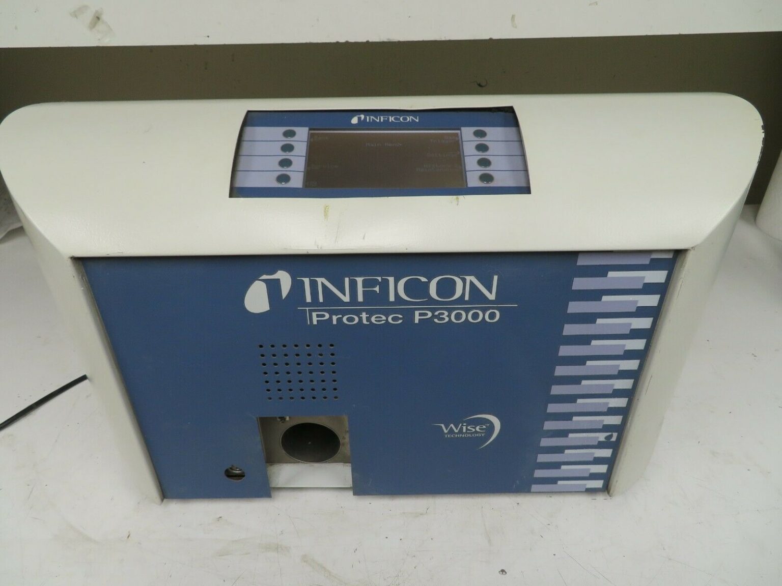 Inficon Protec / Wise Model P3000 Helium Sniffer Leak Detector P/N 520 ...