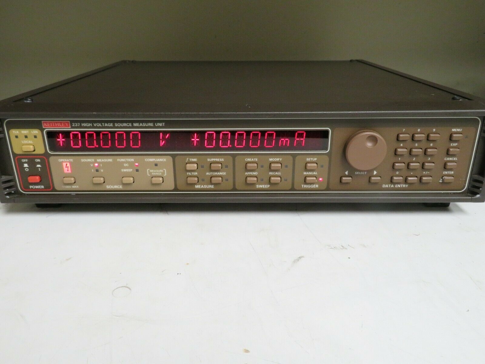 Keithley Model 237 High Voltage Current Source Measure Sourcemeter
