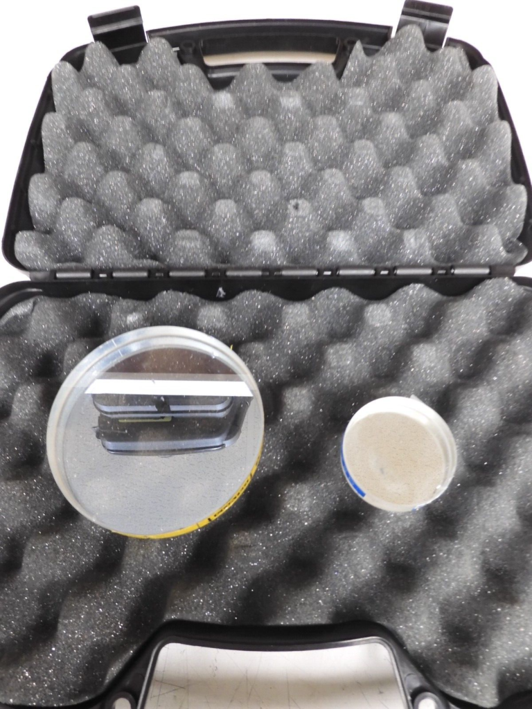 Lot of 2 – Do-All & Van Keuren Optical Flats: Coated. 4" & 2" .000004 ...