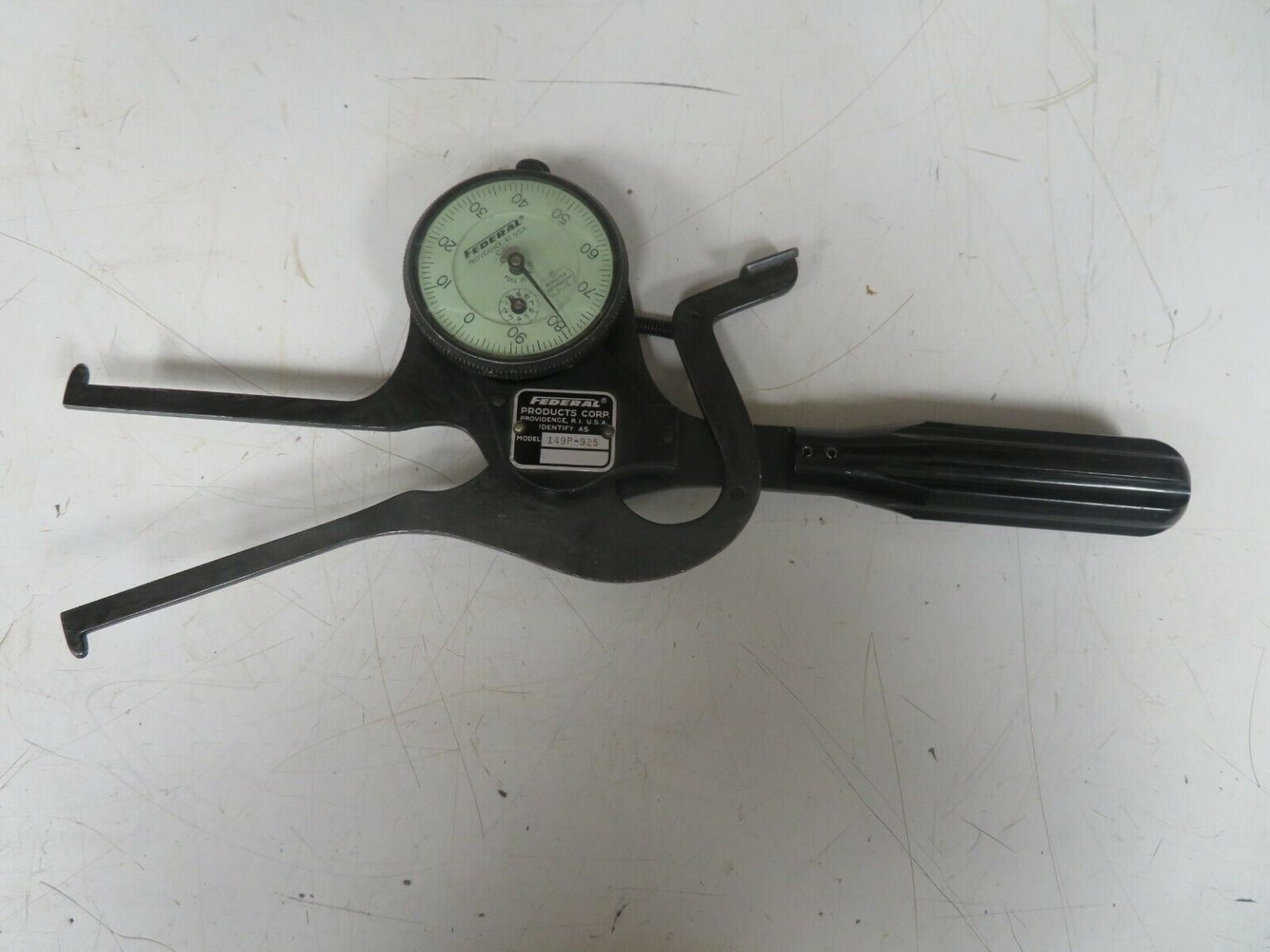 Mahr Federal 149P-925 Steel Inside Dial Caliper Gage 1-3"/.001 Grads ...