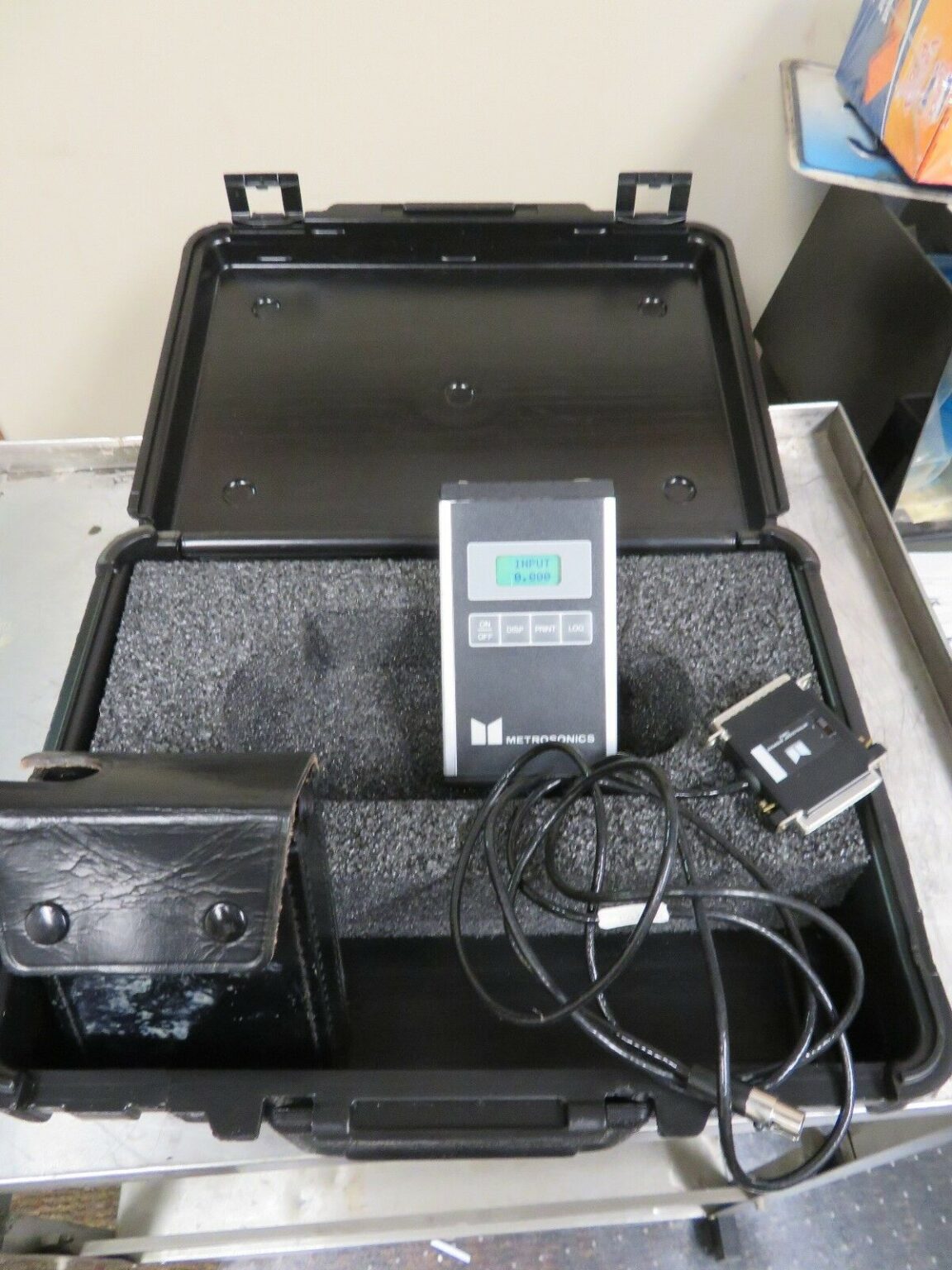 Metrosonics DL-3200 Data Logger/Metrologger w/ case & Interface cable ...