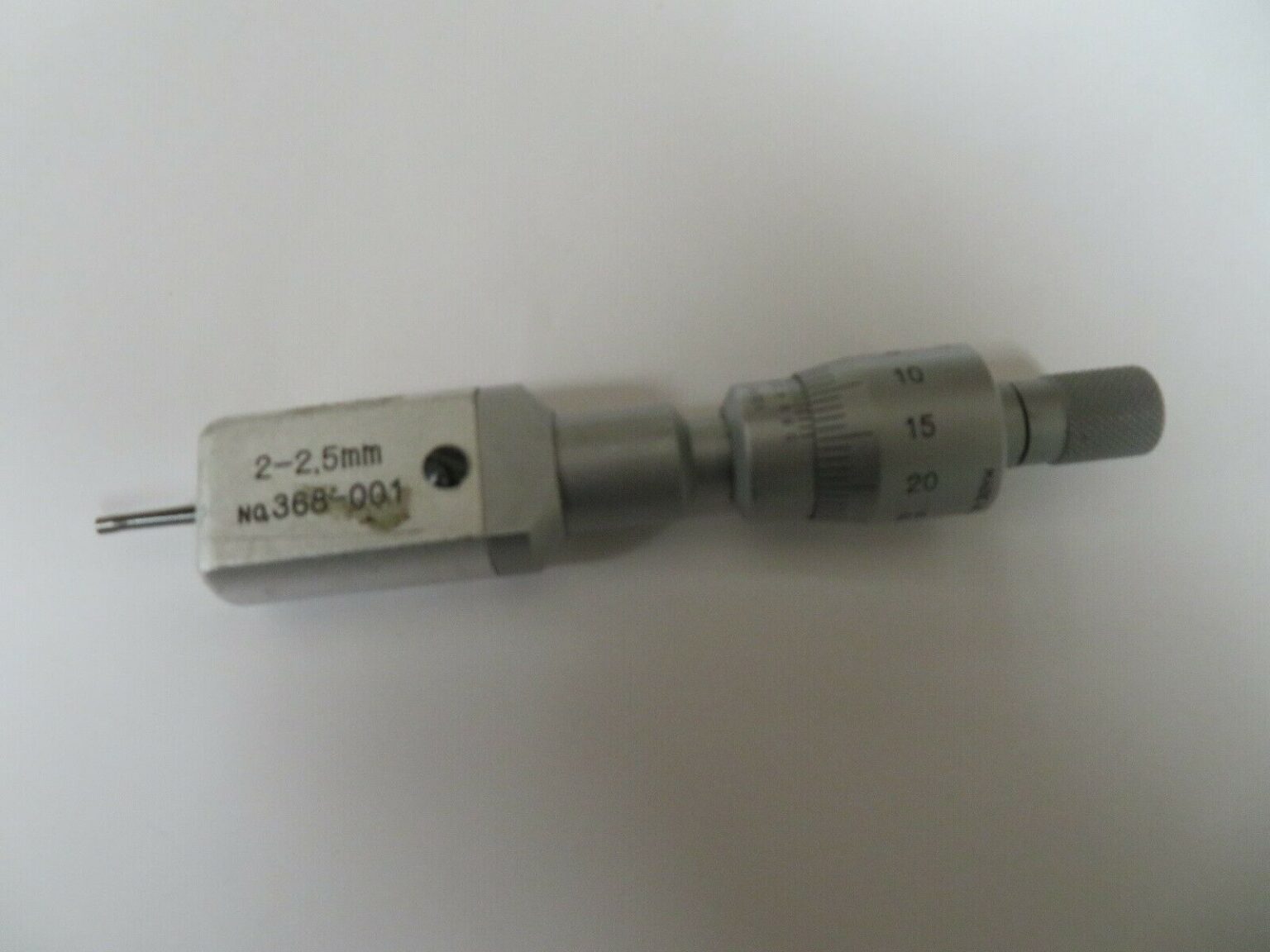 Mitutoyo Mdl. 368-001 2-2.5mm/.001 Intrimik/BoreHoltest Micrometer ...