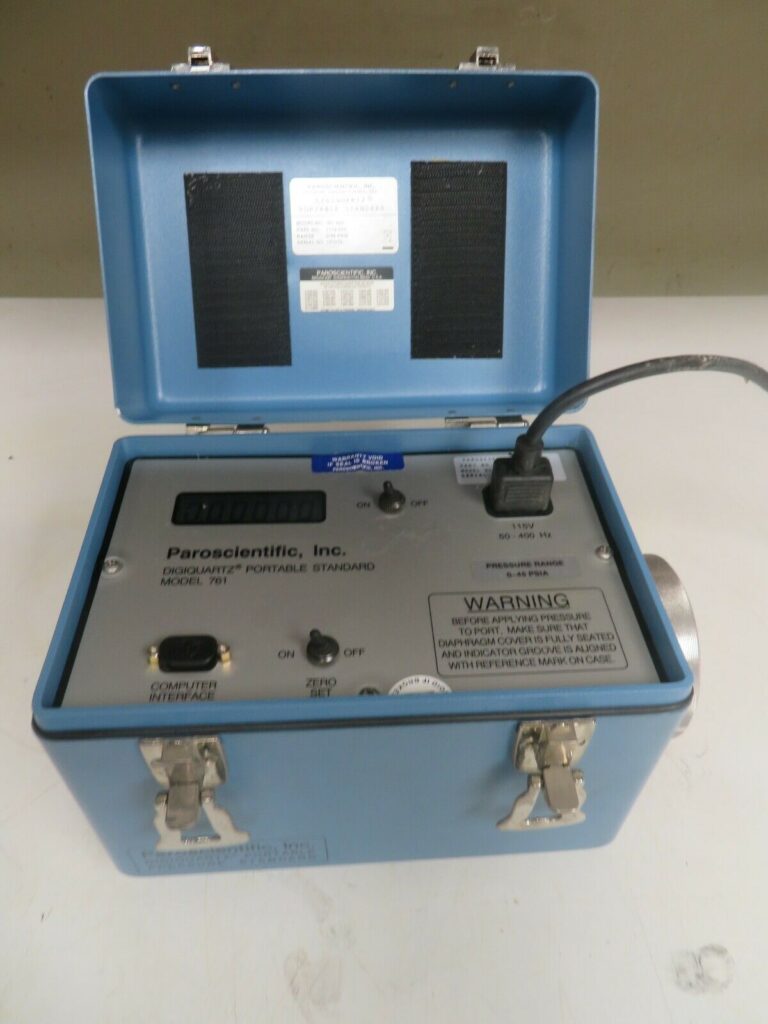 Paroscientific Digiquartz Portable Standard – mdl. 761-45a, 0-45 psia ...