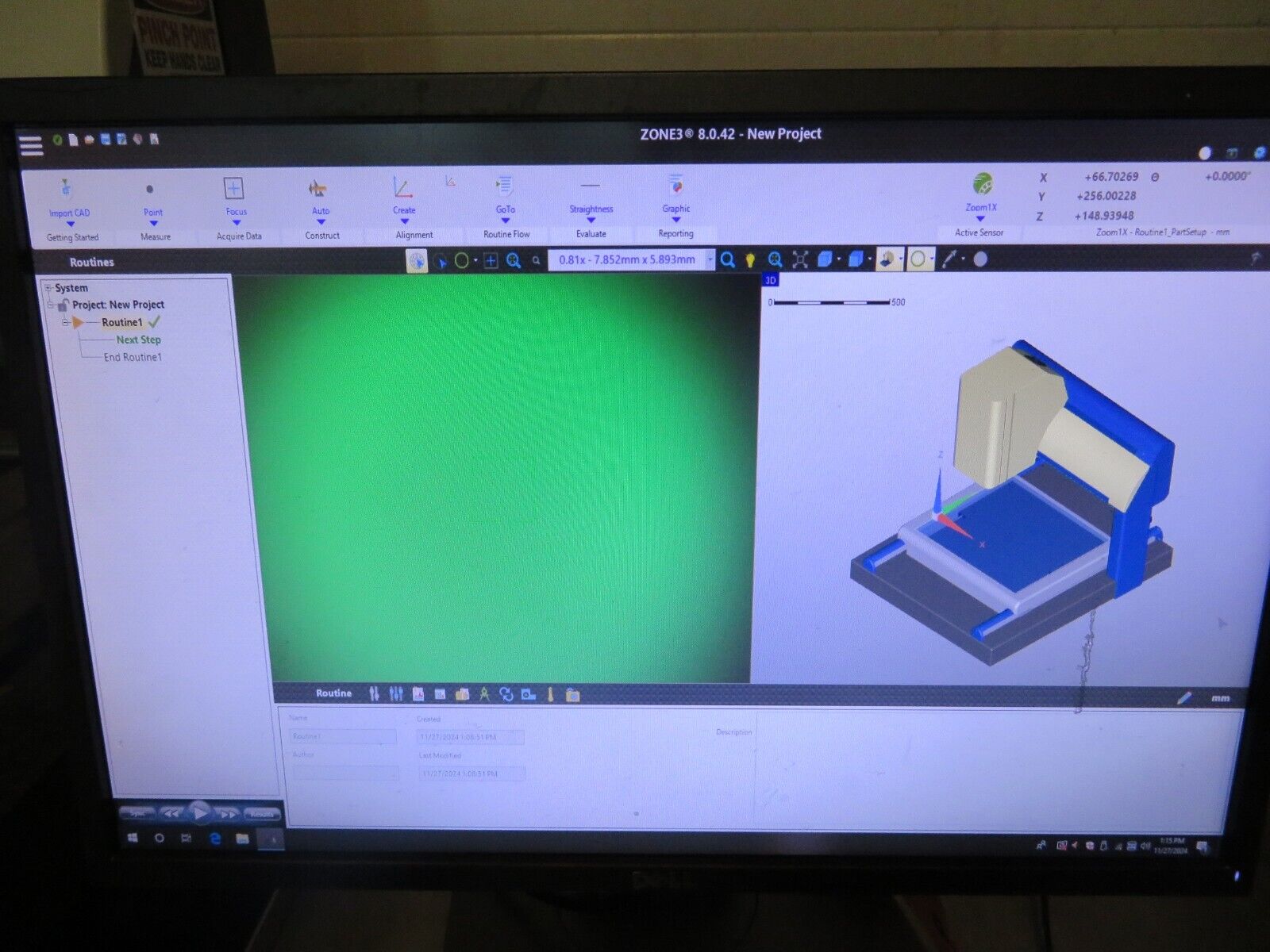 QVI OGP Flash 500 – SmartScope Multisensor Visions Measuring machine ...