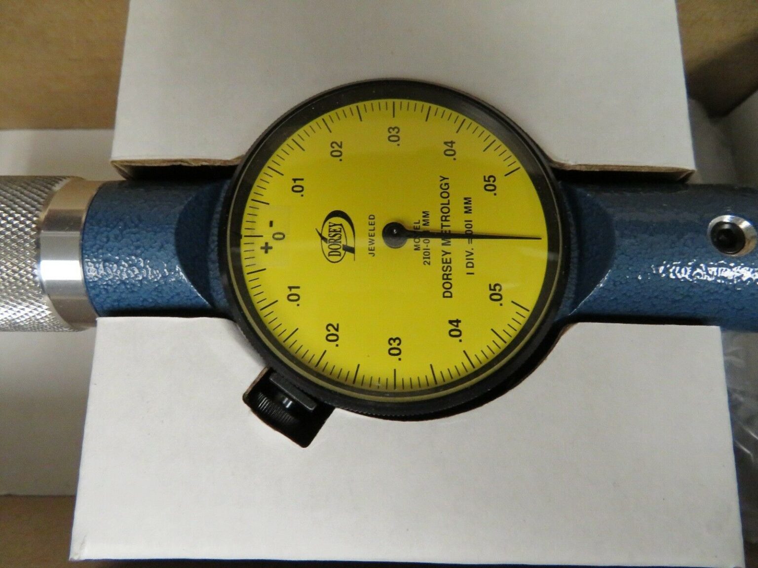 Standard Dorsey METRIC Dial Bore Gage No. 5; (78.5 – 156mm/.001mm ...