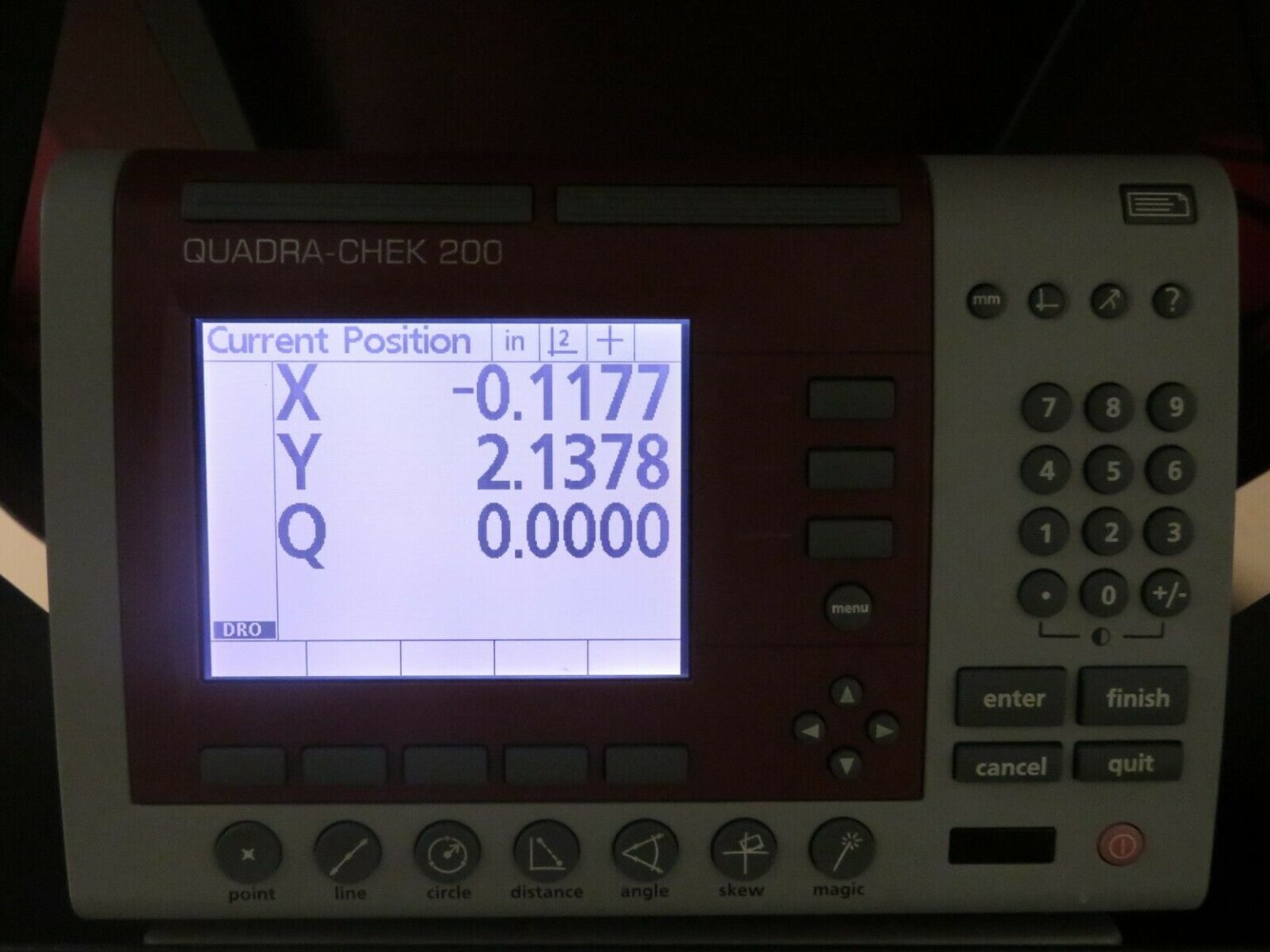 Starrett Sigma VF600 Vertical Optical Comparator w/ Quadra Chek QC200 ...