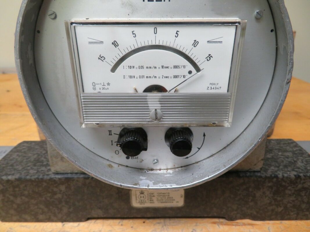 Tesa Wyler Niveltronic Electronic Level .0001"/.0005" per 10" NT64 ...