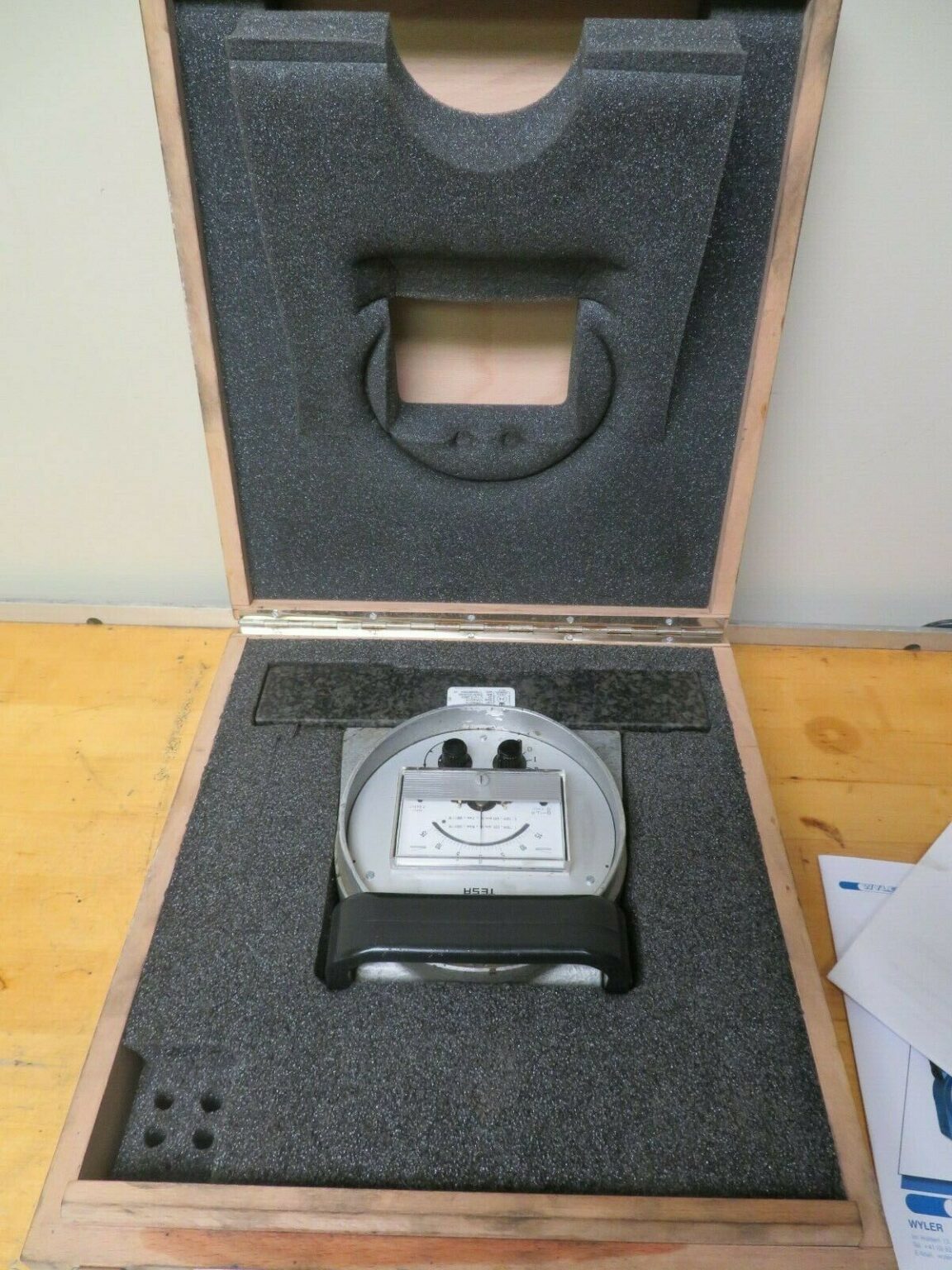 Tesa Wyler Niveltronic Electronic Level .0001"/.0005" per 10" NT64 ...