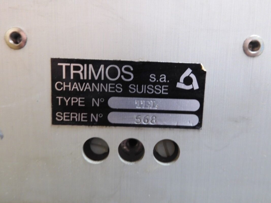 Trimos – Model TEL300 – Universal Length Measuring Machine – Bullseye ...