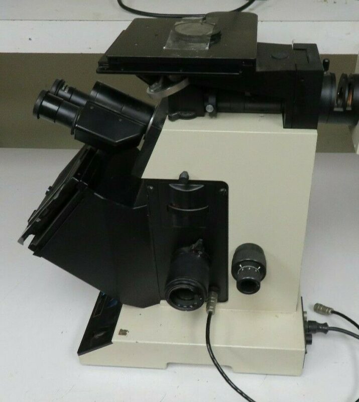 Buehler Unitron Unimet Inverted Microscope Metallograph – NT21 ...