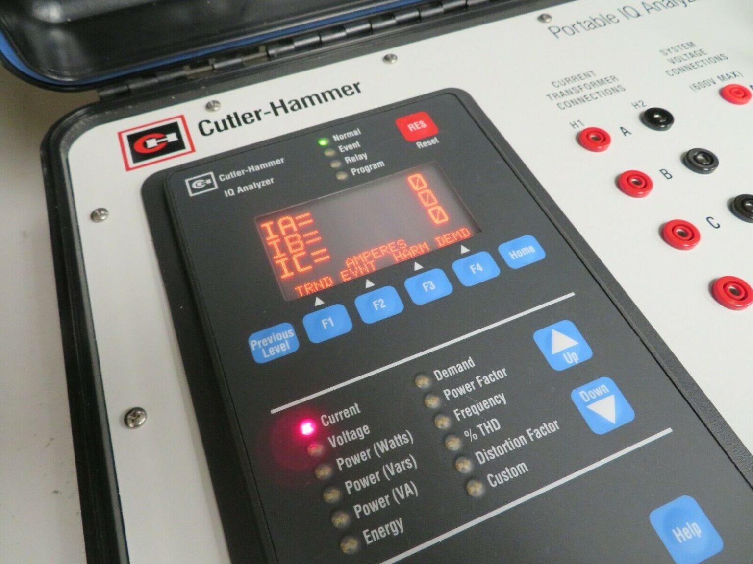 Eaton Cutler-Hammer Portable IQ Analyzer/Test Set in Storage Case ...