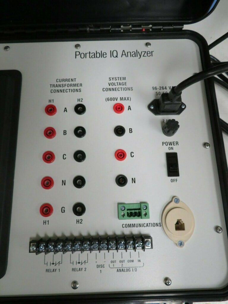 Eaton Cutler-Hammer Portable IQ Analyzer/Test Set in Storage Case ...