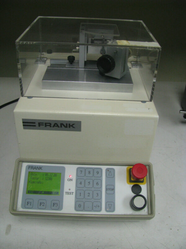 Karl Frank GMBH – Pliability Tester – Good Condition – Bullseye Calibration