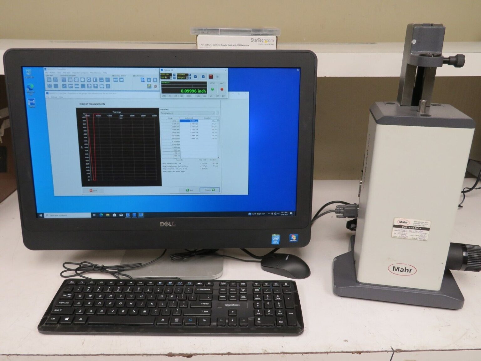 Mahr Optimar 100 Indicator Calibrator CPU Qmsoft – Bullseye Calibration