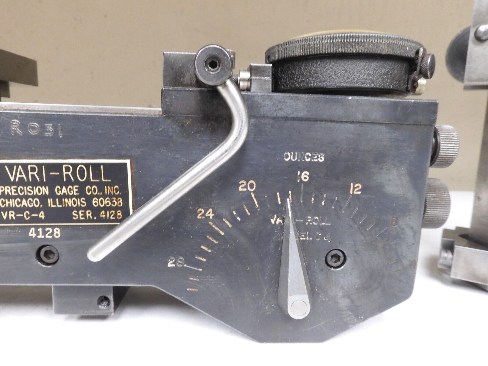 Precision Gage Vari-Roll – 9 3/4"/.0001" – Gear Measuring System Tester ...