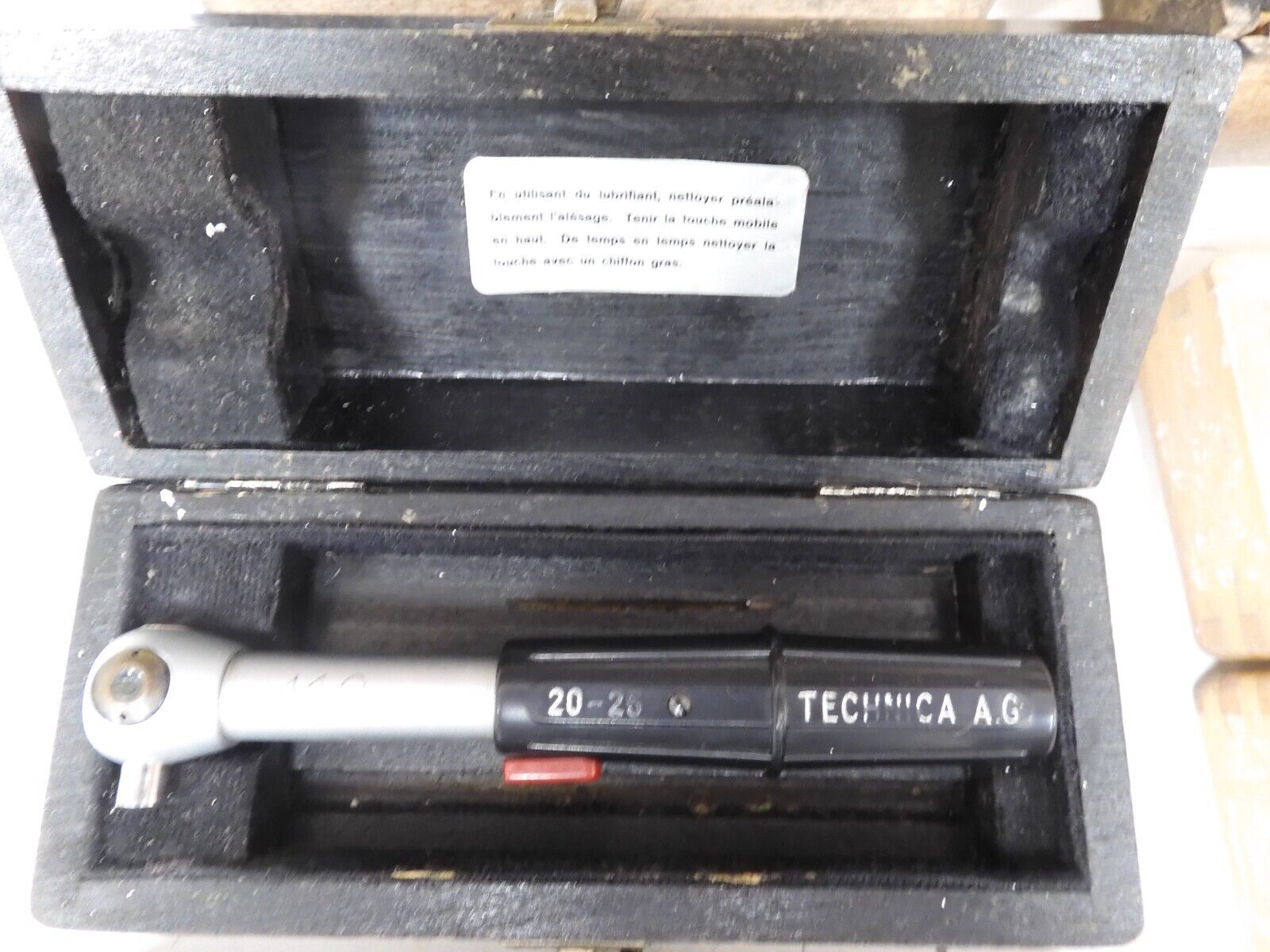 SWISS TECHNICA AG OPTO-MIKE OPTICAL BORE GAGE SET 15-60MM – Metric ...