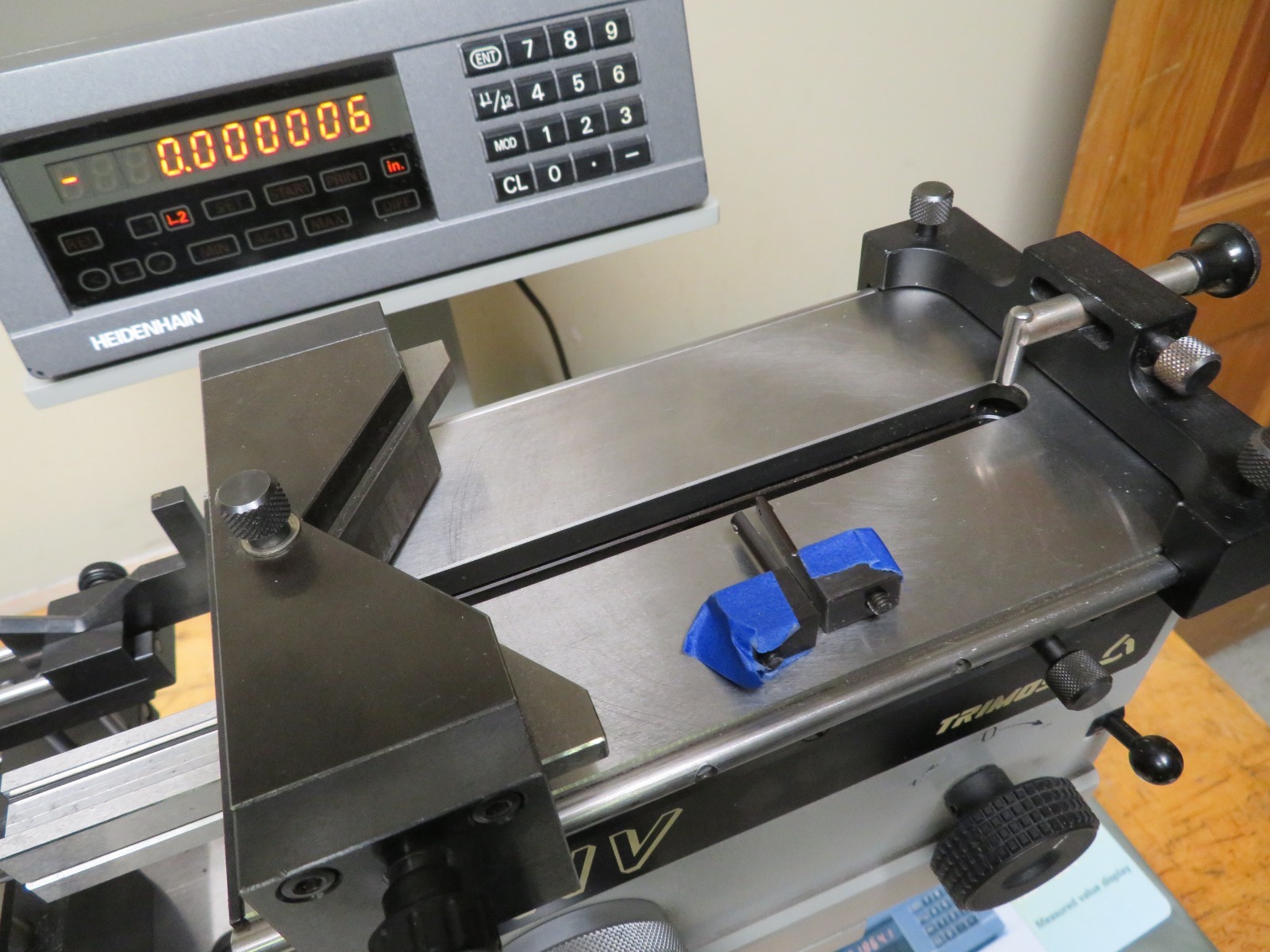 Trimos – model THV Mini-horizontal ID/OD Length Measuring Machine ...