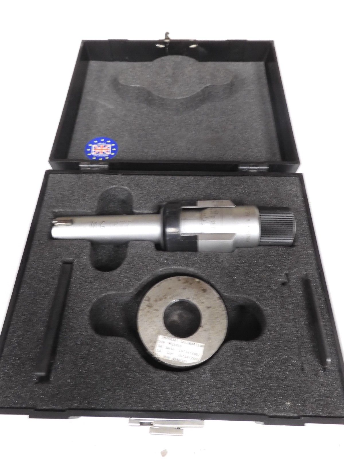 Bowers Intrimik/Bore/Holemike Micrometer w/ set ring – .75-1"/.00025 ...