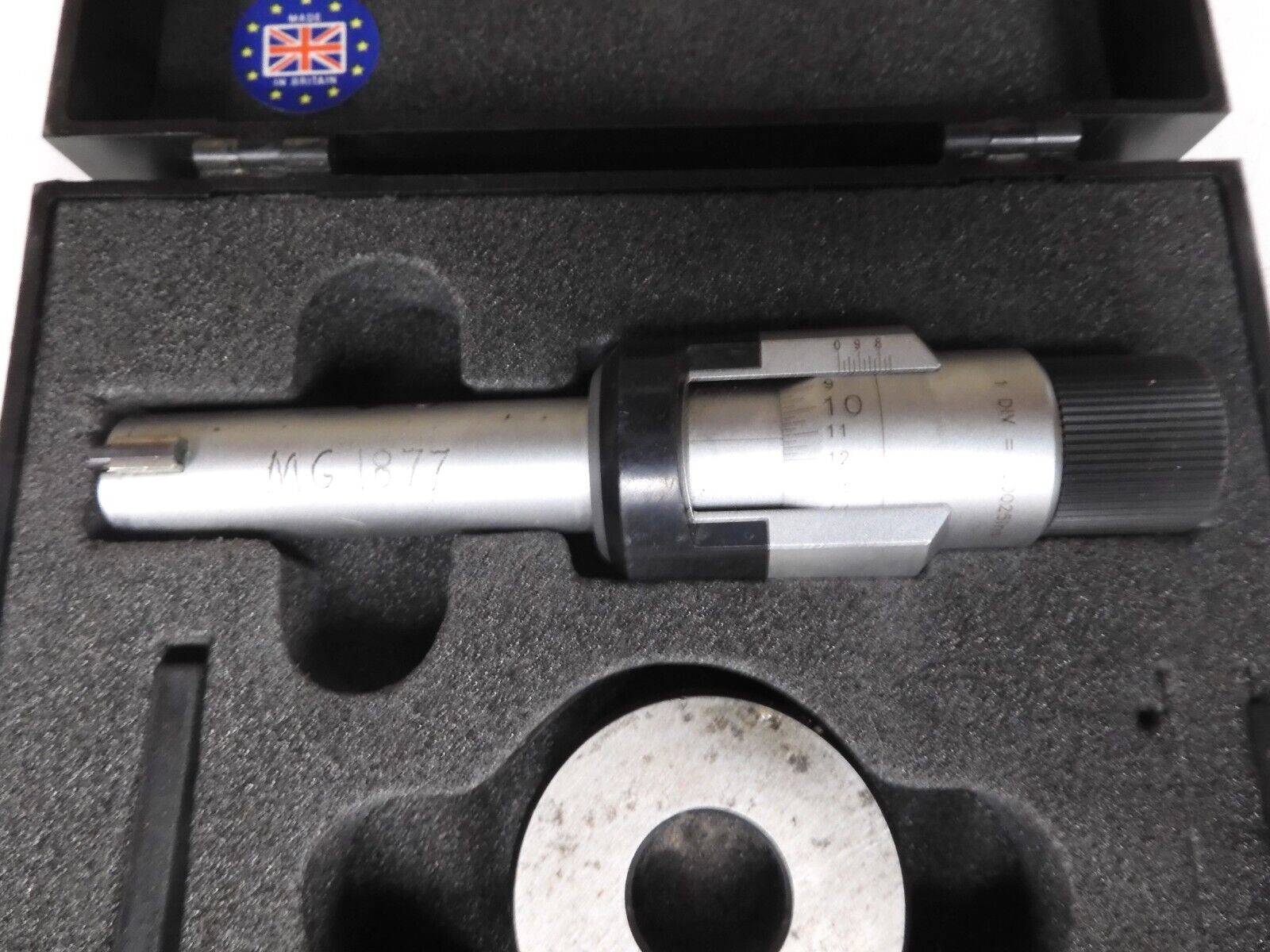 Bowers Intrimik/Bore/Holemike Micrometer w/ set ring – .75-1"/.00025 ...