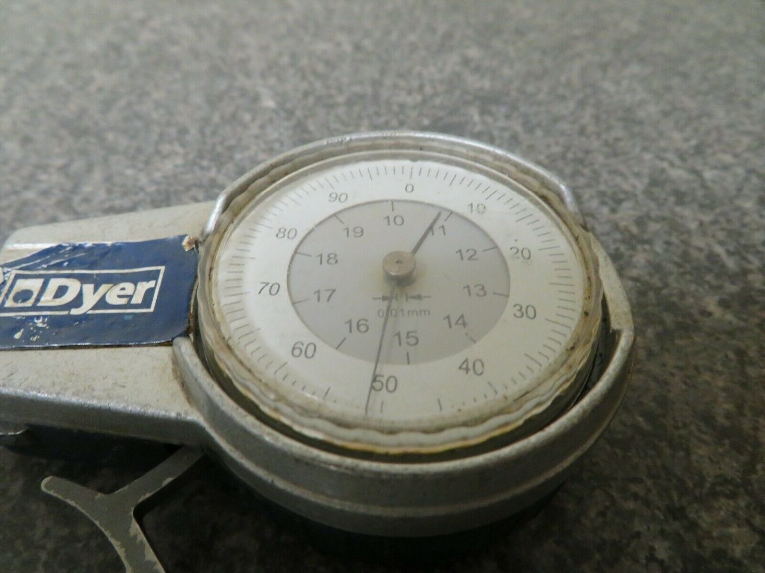 Dyer 10 – 20 mm/.01mm Intertest ID Groove Gage NU17 – Bullseye Calibration