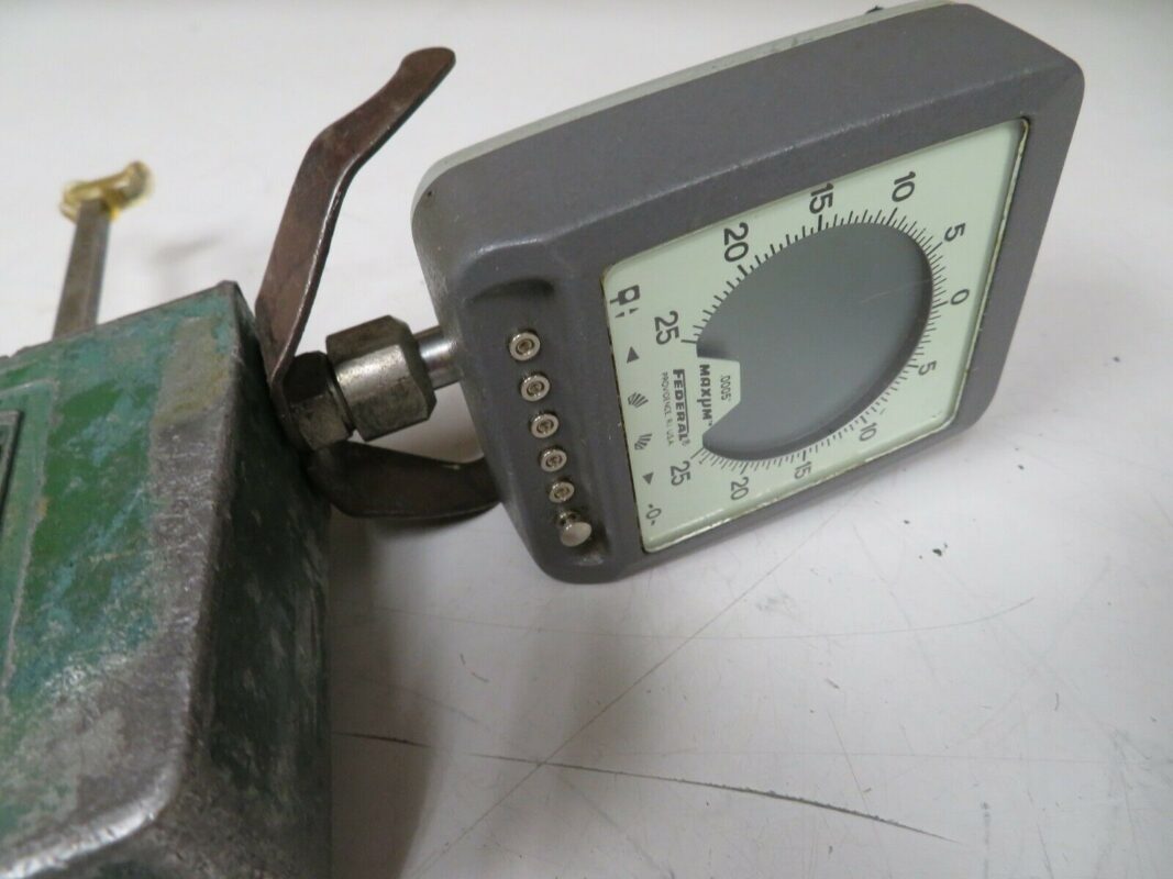 Federal 99P-20 Internal Groove/Diameter Gage 3" Reach 3" Range NK54 ...