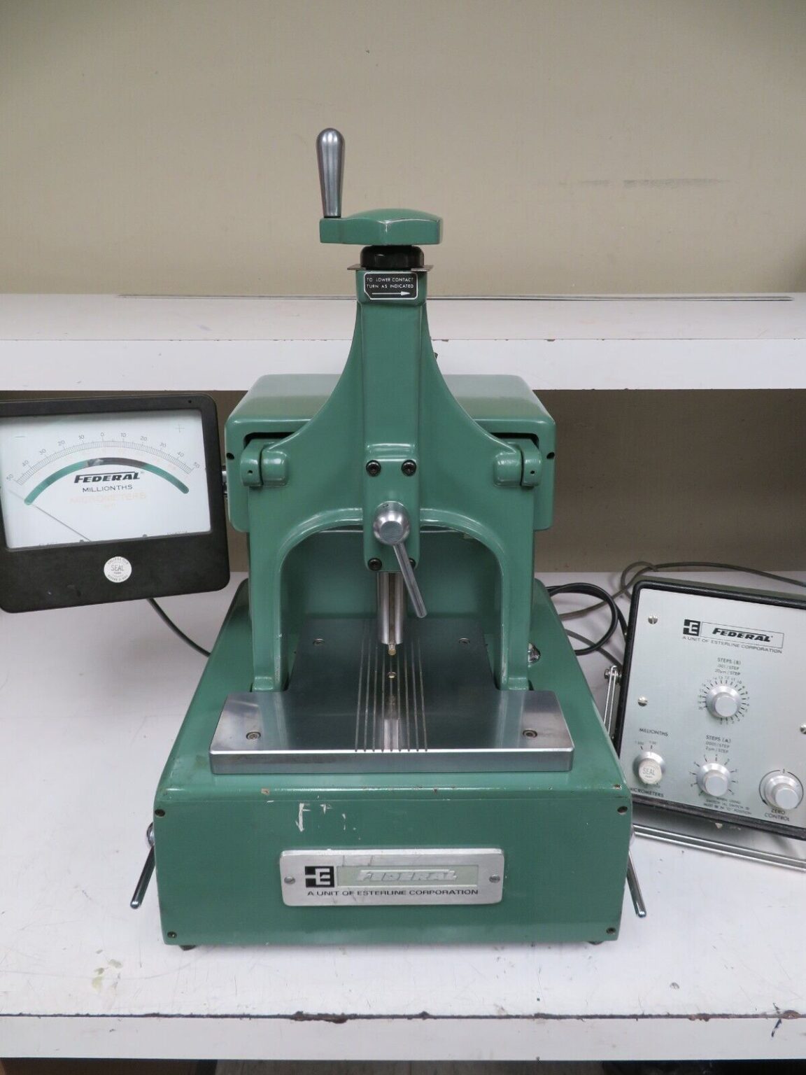 Mahr Federal – Model 130B-24 – 0-4" Gage Block Comparator/Calibrator ...