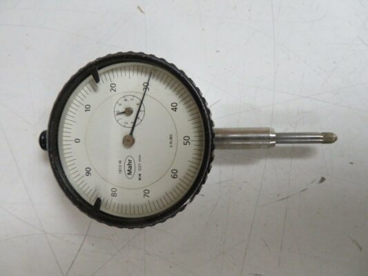 Mahr Model 810 SB – 431700 Metric Dial Drop Indicator 0.01mm w/ case ...