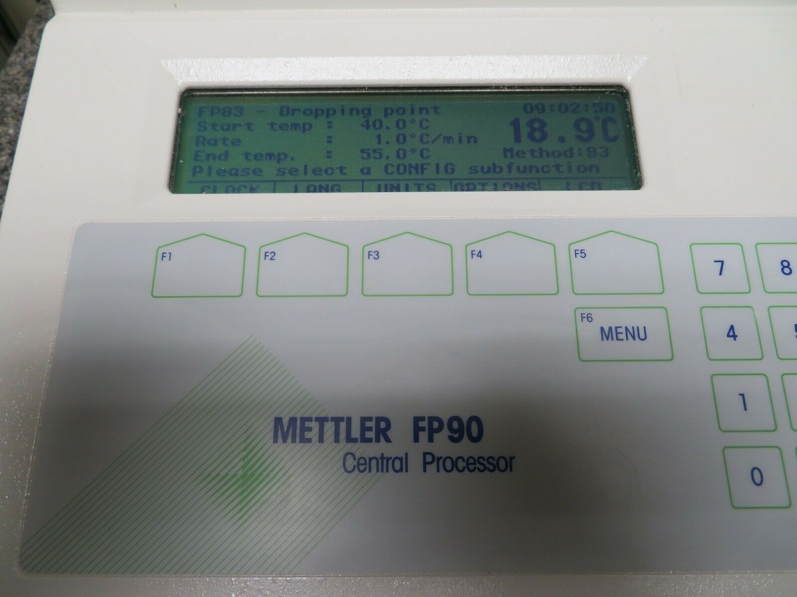 Mettler Toledo FP90 Central Processor/FP83 Dropping Point Cell OV77 ...