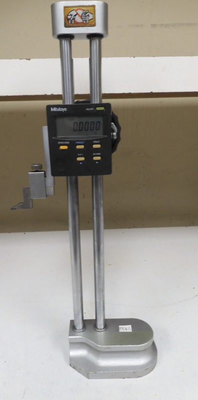 Mitutoyo – 192-630 – 0-12"/.0005" English/Metric Dual Column Height Gage – PR83 – Bullseye ...