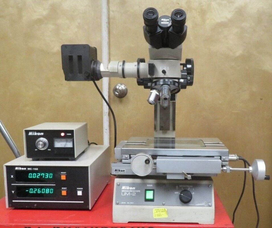 Nikon – model UM-2 – Measurescope – Complete/Functional Microscope ...