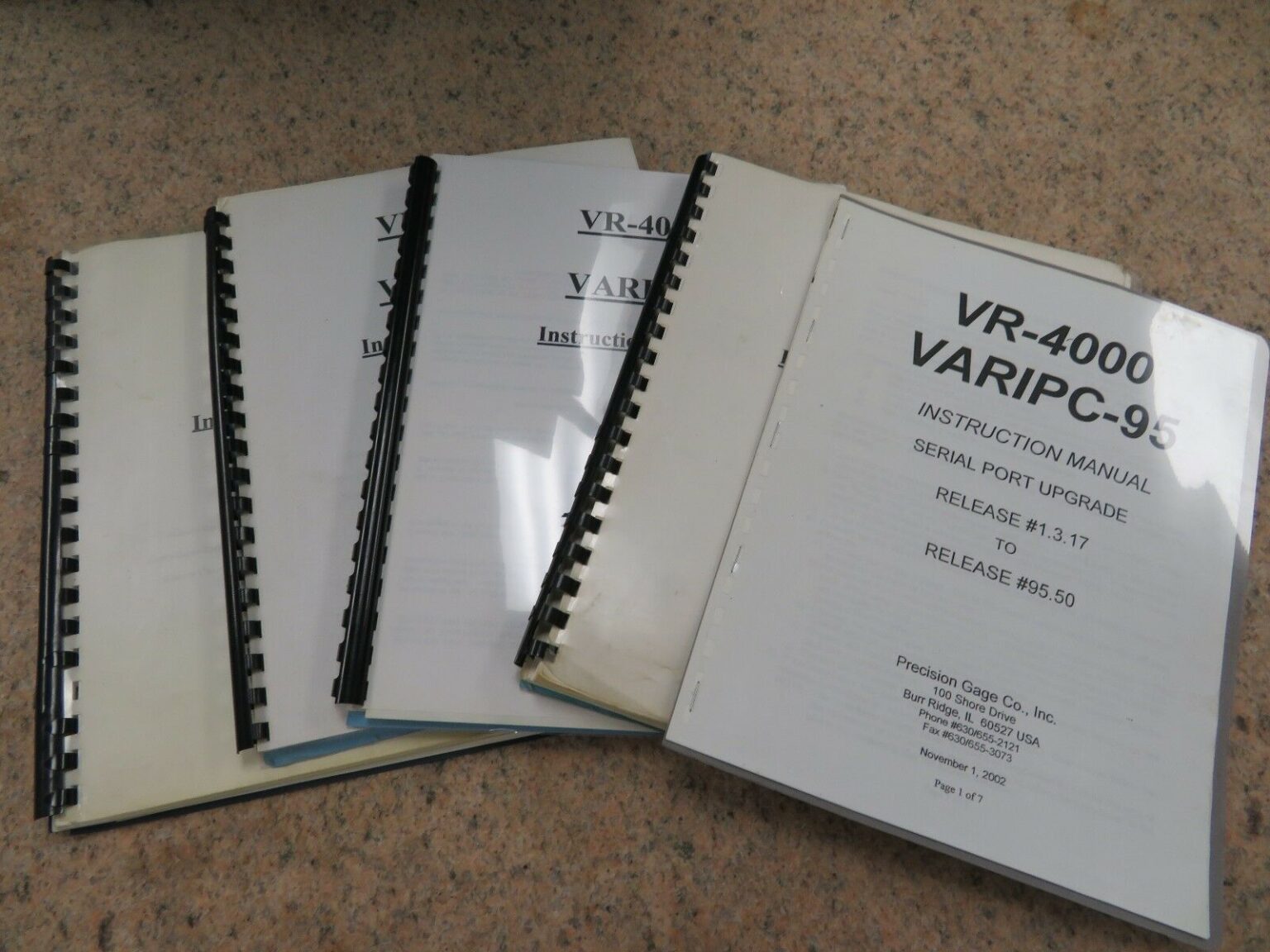 Precision Gage Vari-Roll Vari-PC C2 VR-100 Gear Measuring System Tester ...